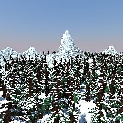 Cascadia Custom Terrain Minecraft Map