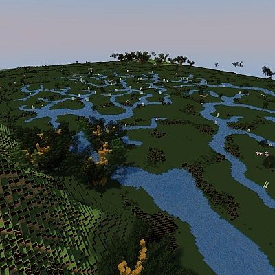 Cascadia Custom Terrain Minecraft Map