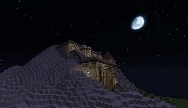 the highland dwarf fortress Minecraft Map