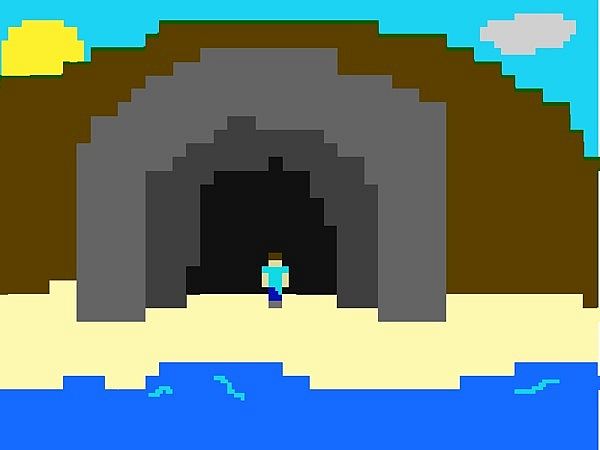 "Steve and the Cave" An Original Minecraft Poem
