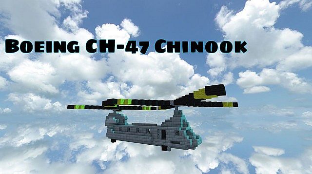 Boeing CH-47 Chinook Minecraft Map