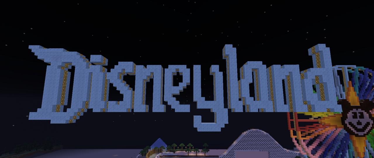 Disney California Adventure Resort [FULL SCALE] Minecraft Map