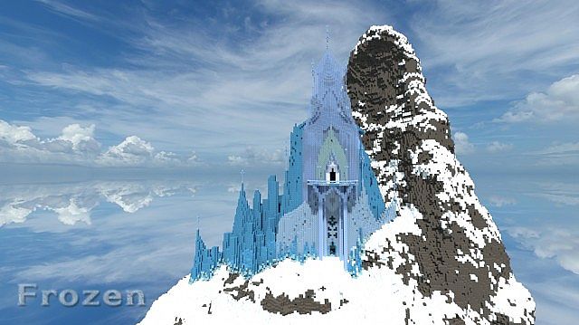 Frozen in minecraft[made by ryuni Minecraft Map