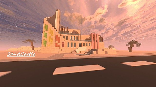 SandCastle - My first 'modern' Attempt Minecraft Map