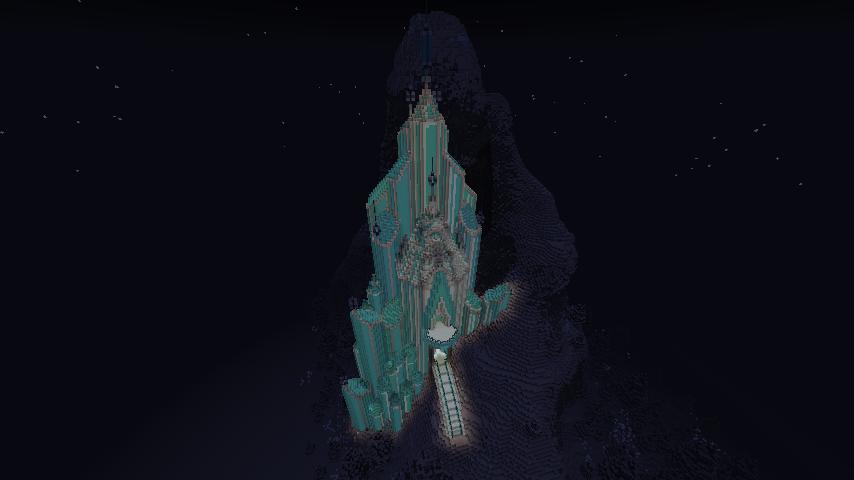 Frozen - Elsa's Ice Castle Minecraft Map