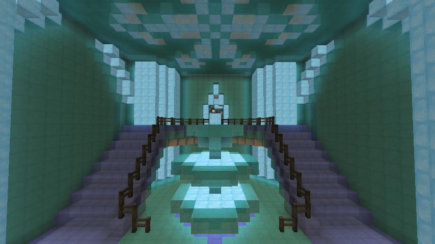 Frozen - Elsa's Ice Castle Minecraft Map