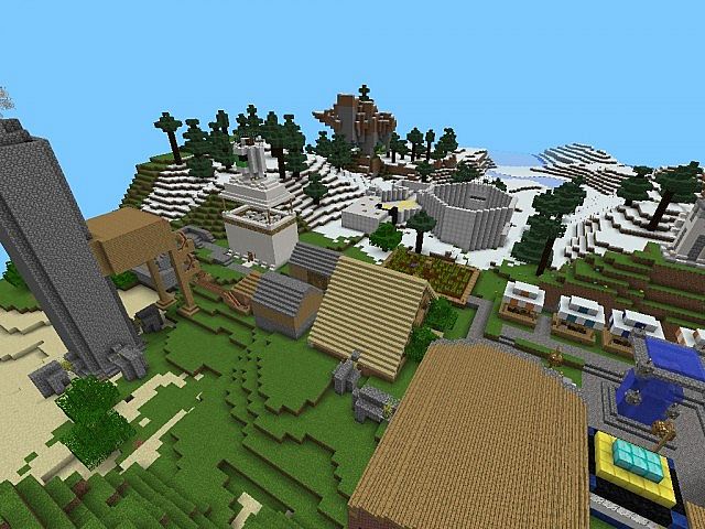 Epic city Minecraft Map