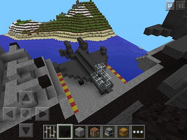 Minecraft Pe USS Nimitz CVN-76 Minecraft Map