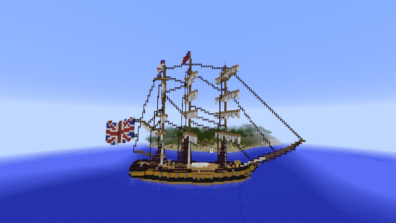 H.M.S Surprise Minecraft Map