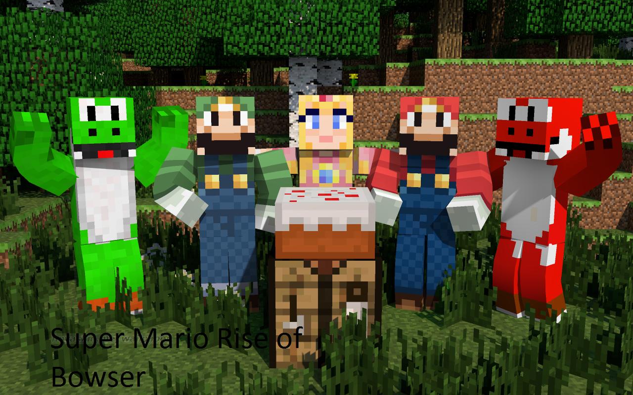 Super Mario! The Rise Of Bowser! Minecraft Map