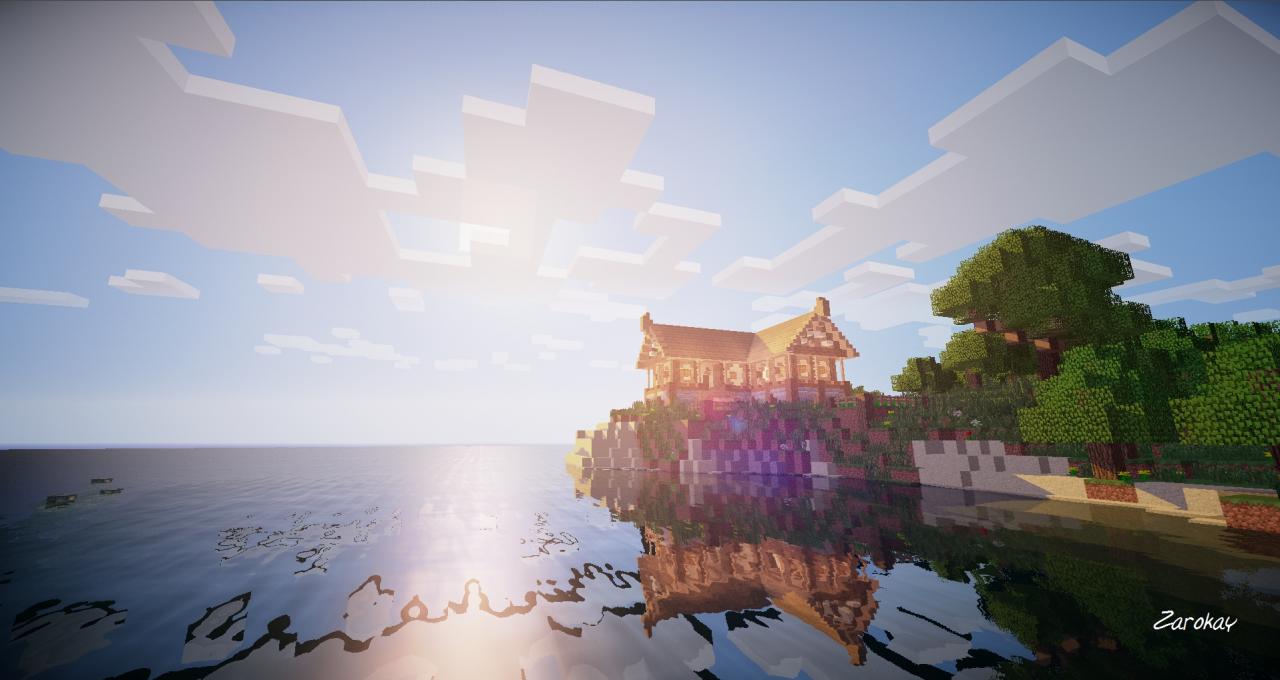 Relaxing Farm House - 100% done - Downloadable *30min. build* Minecraft Map