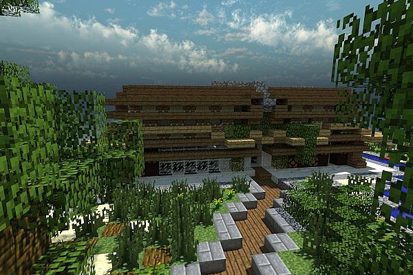 Modern Build Minecraft Map