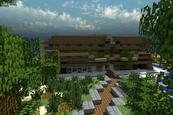 Modern Build Minecraft Map