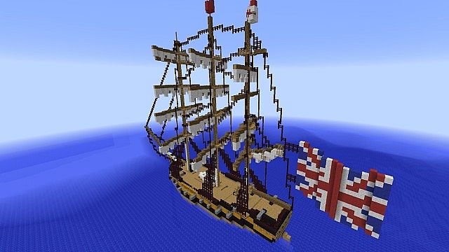 H.M.S Surprise Minecraft Map