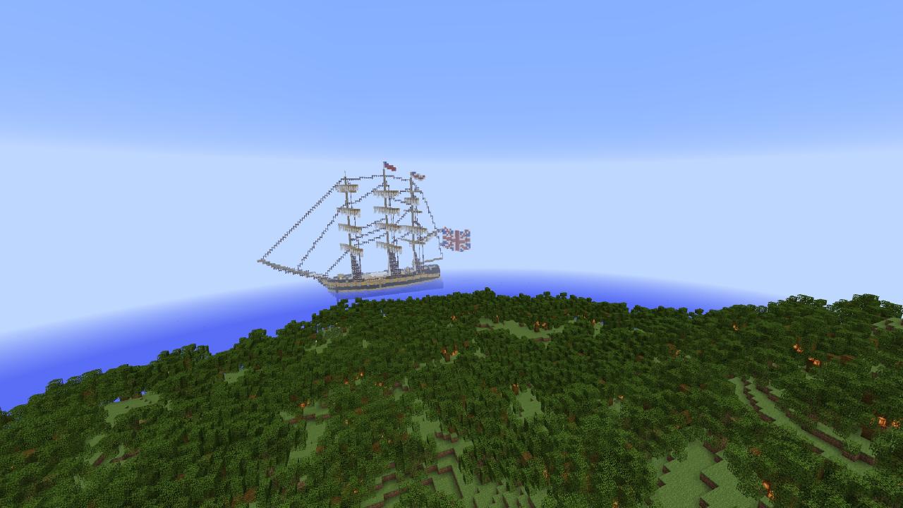 H.M.S Surprise Minecraft Map