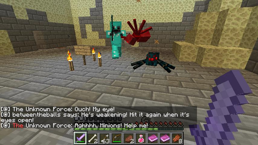 The Dungeon Part I: Into Fire Minecraft Map