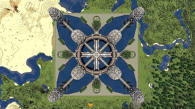 Reflex's server's Professional faction spawn! Minecraft Map