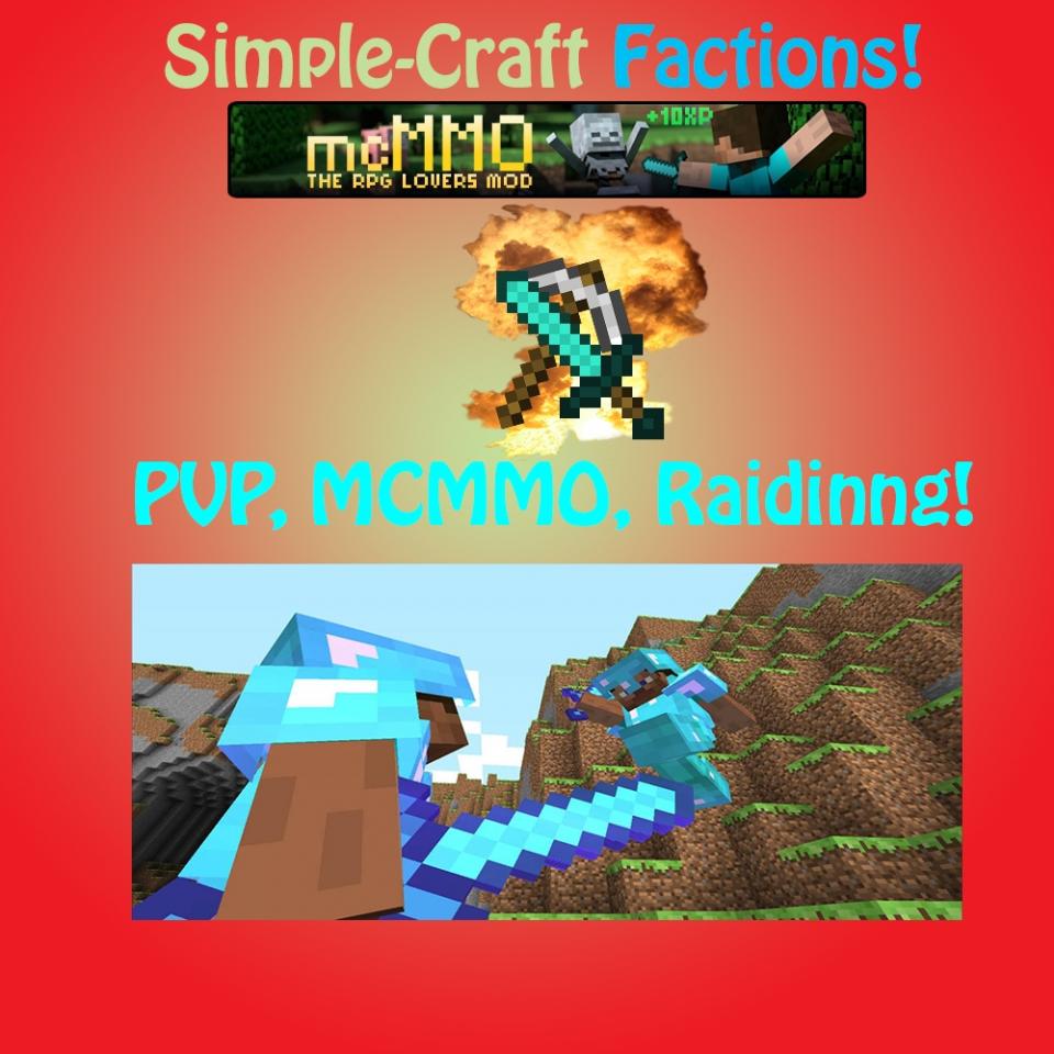 Simple-Craft Factions Minecraft Server