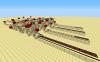 Hexadecimal Adder and Subtractor using comparators Minecraft Project