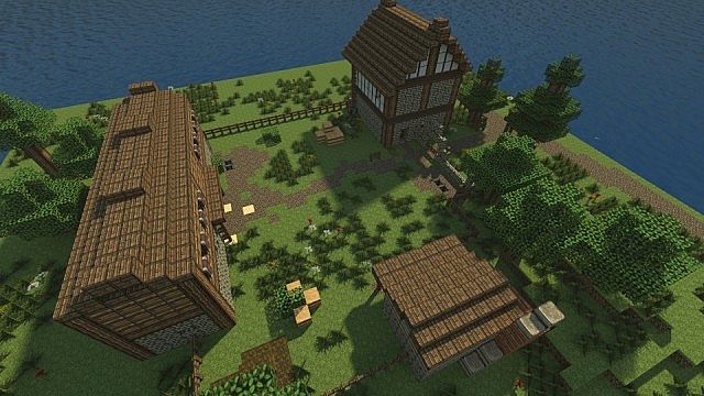 Stable Yard Minecraft Map