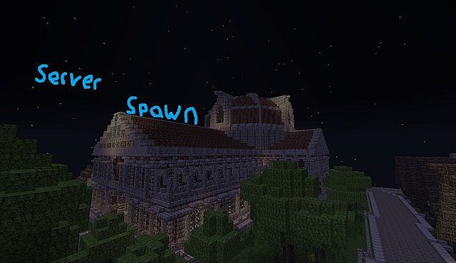 big server spawn( READ DESCRIPTION) Minecraft Map