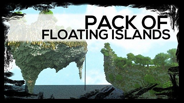 Floating islands Pack #1 Minecraft Map