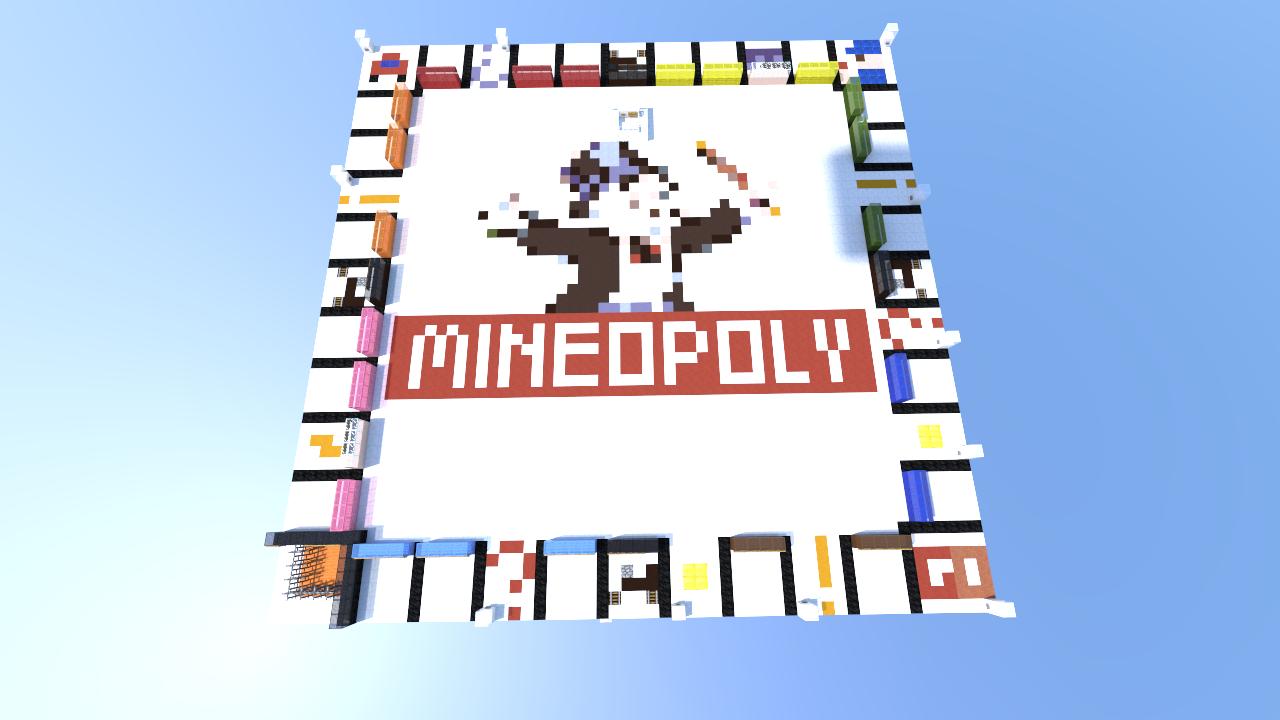 MONOPOLY IN MINECRAFT - MINEOPOLY (100% Full Automatic) [Outdated ...