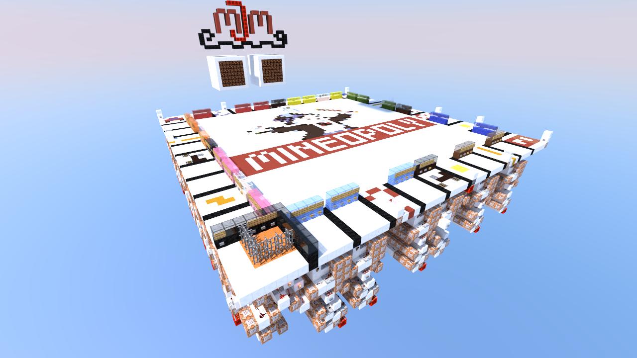 MONOPOLY IN MINECRAFT - MINEOPOLY (100% Full Automatic) [Outdated ...