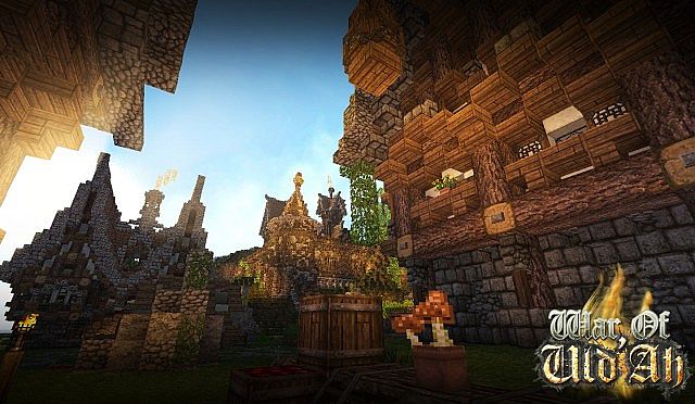War Of Uld'ah - Thir - Medieval Village Minecraft Map