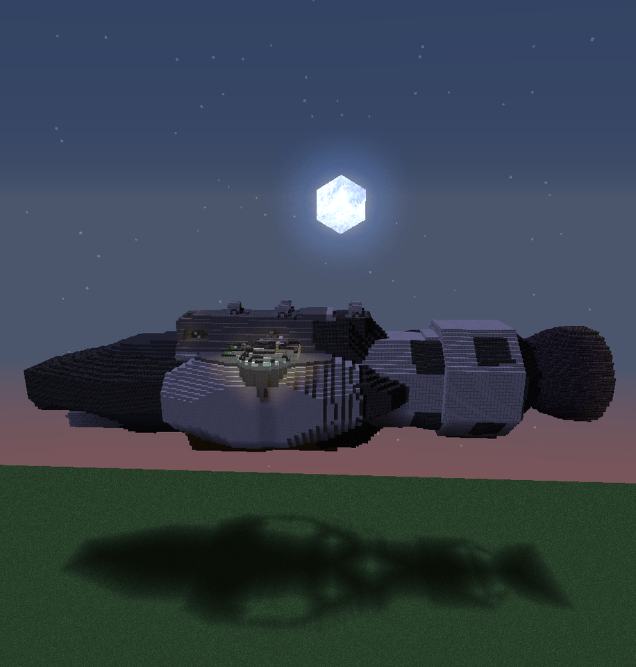 MCRN-(Styled) Helios Dreadnaught (Dreadnought) Minecraft Map