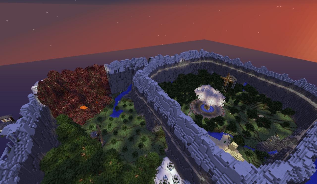 Hunger Games Map I made #1 Minecraft Map