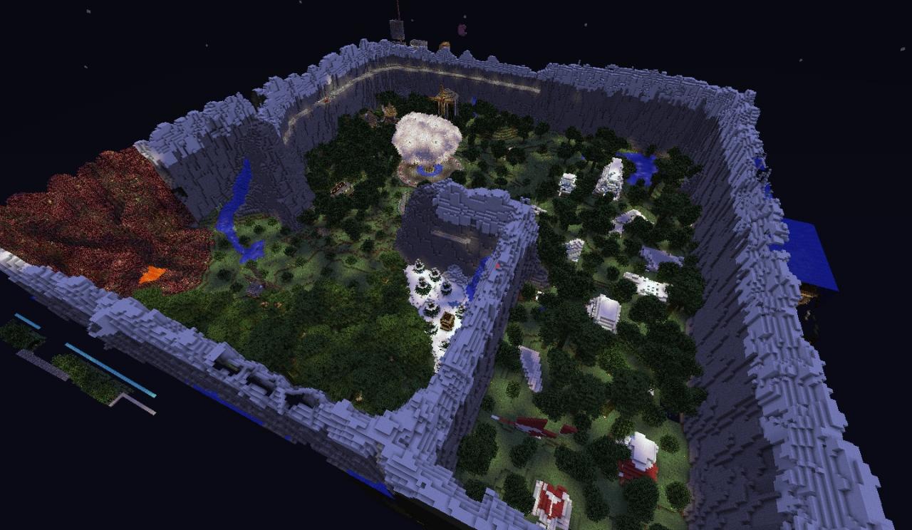 Hunger Games Map I made #1 Minecraft Map
