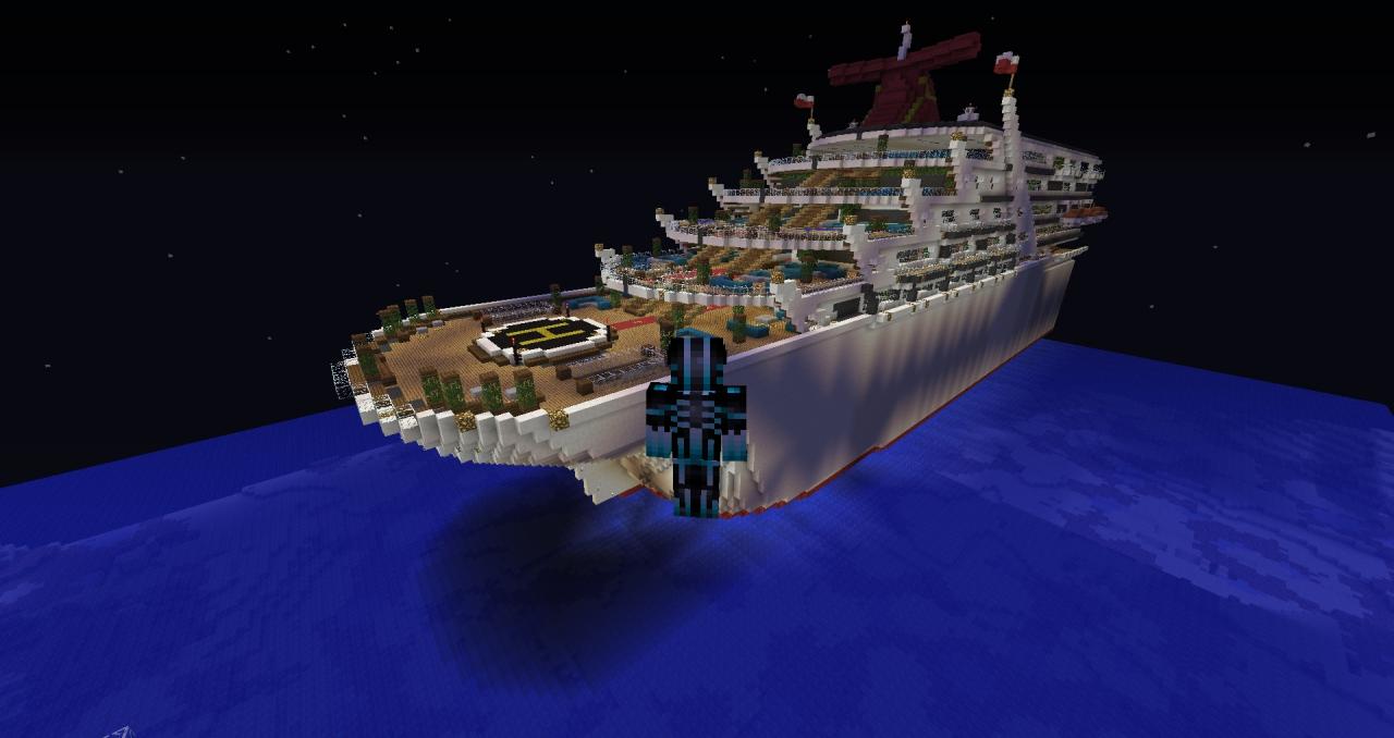 Cruise Ship Minecraft Map