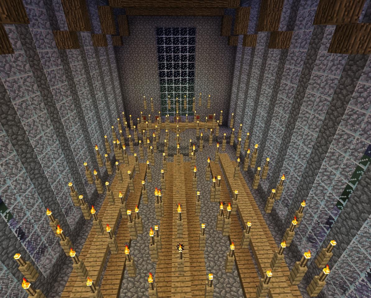 Hogwarts castle Minecraft Map