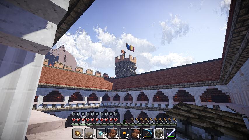 Spanish Castle (Based on a real existing Castle) Minecraft Map