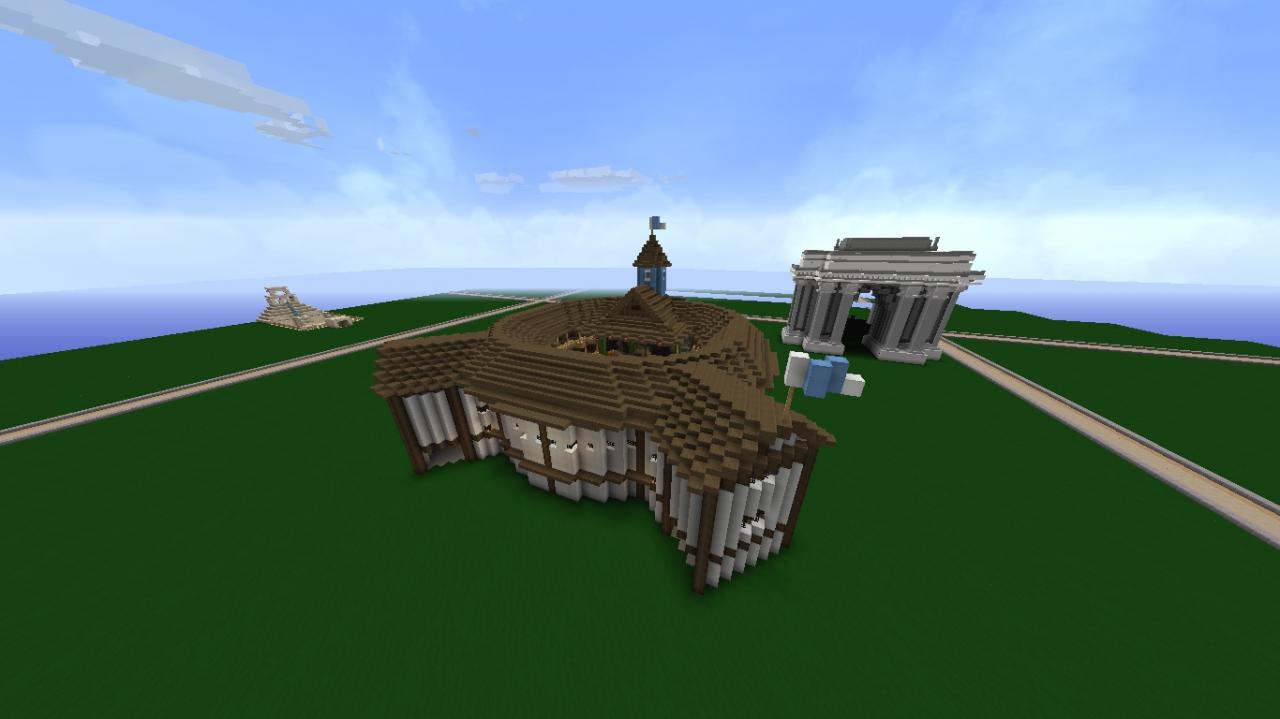 Shakespeare's Globe, London Minecraft Map