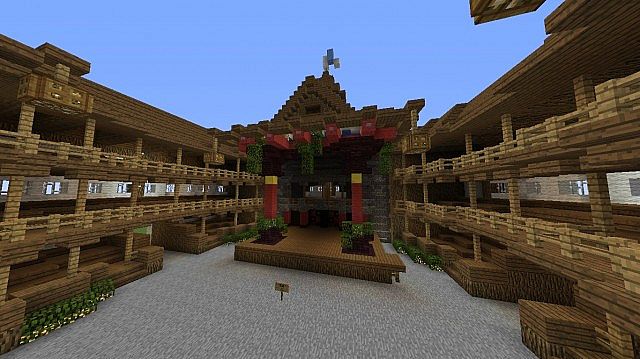Shakespeare's Globe, London Minecraft Map