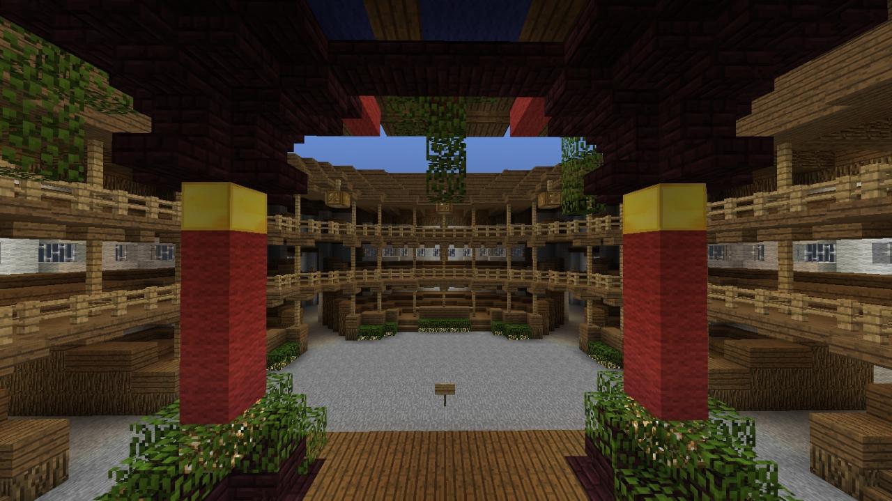 Shakespeare's Globe, London Minecraft Map