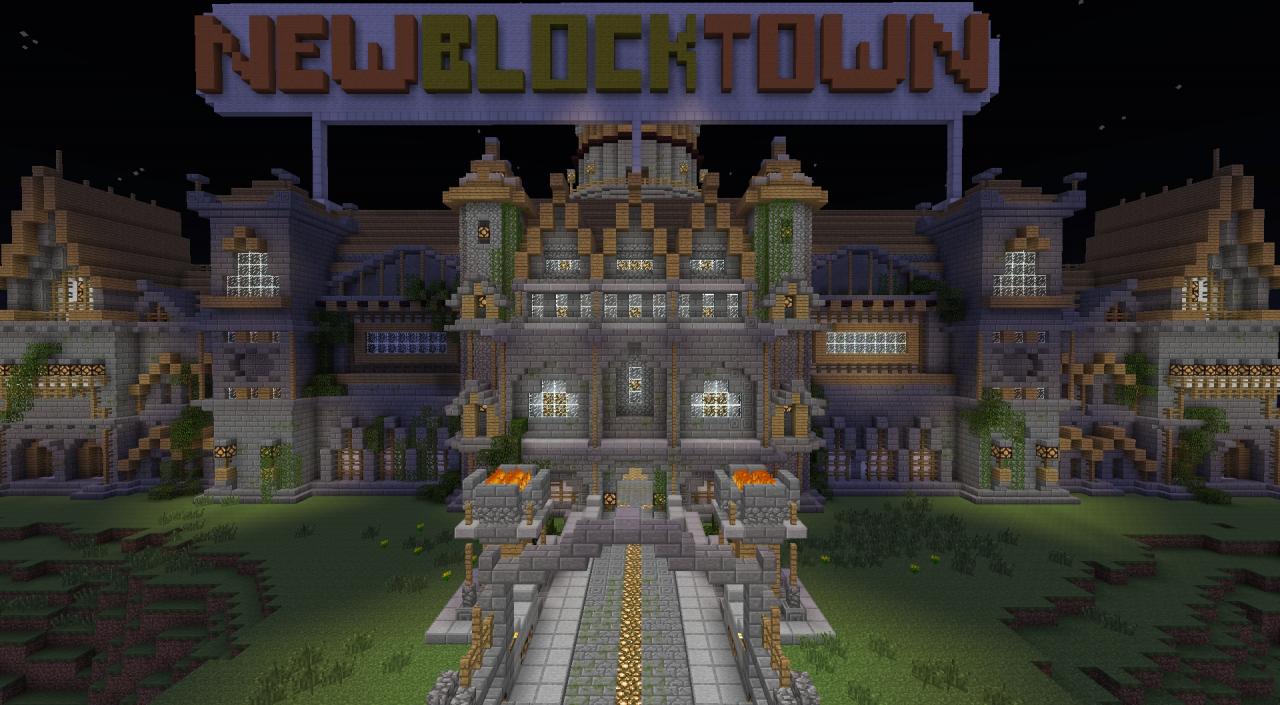 NewBlockTown Minecraft Server | Towny | Mini-Games | PlotMe Creative World | Prison World ...