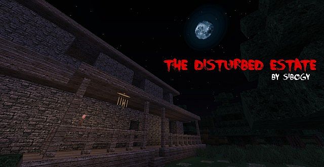 The Disturbed Estate - Scary Adventure Map + Resource pack [1.7.4 ...