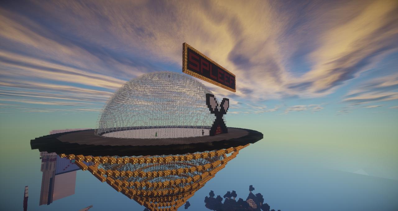 Spleef Minigame Arena - Schematic Minecraft Map