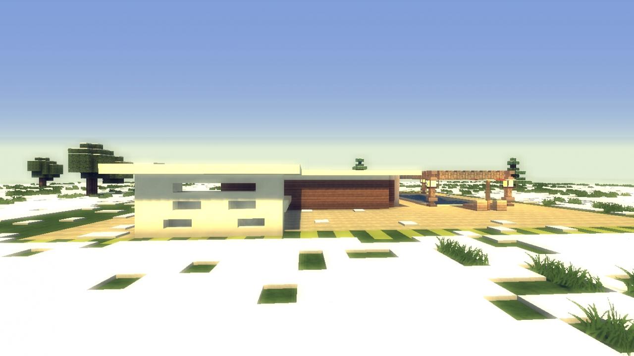 Modern House 2 Minecraft Map