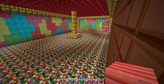 candy world Minecraft Map