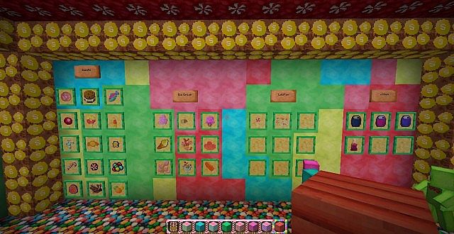 candy world Minecraft Map