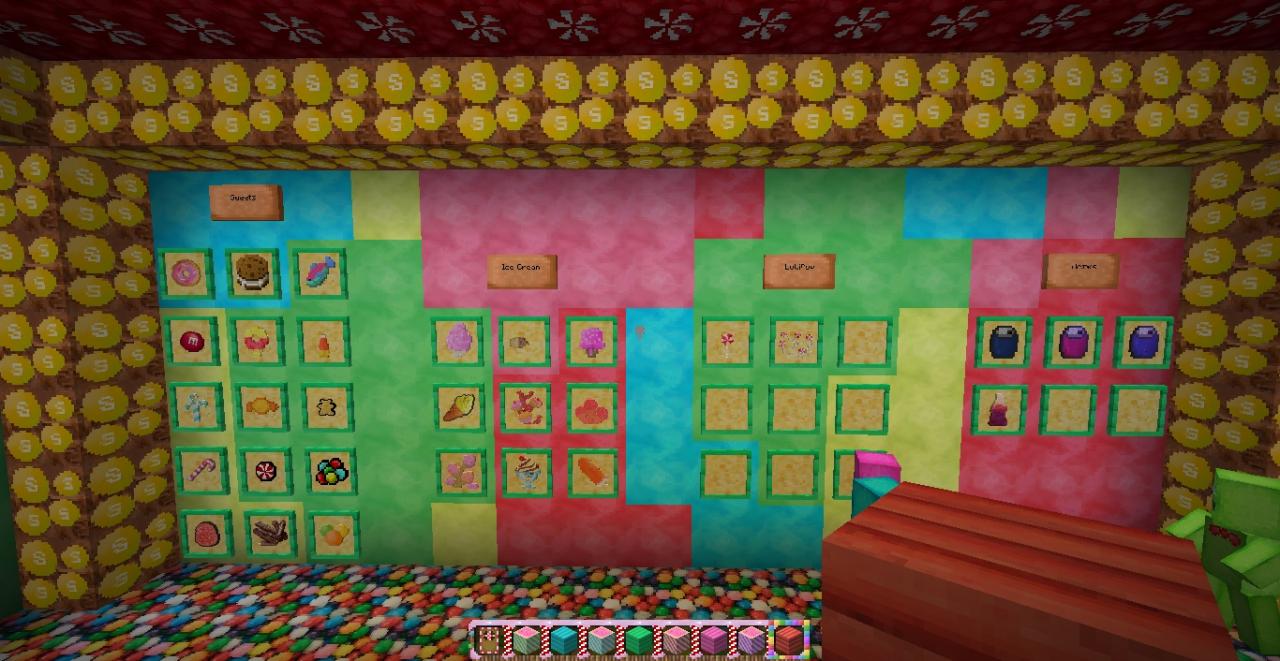 candy world Minecraft Map