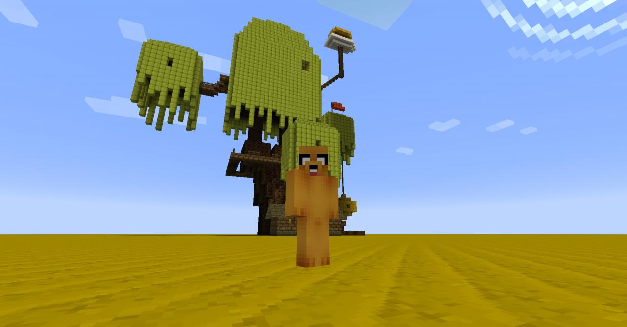 Adventure Time Tree House Minecraft Map