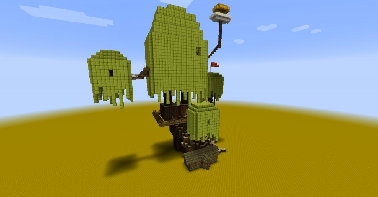 Adventure Time Tree House Minecraft Map