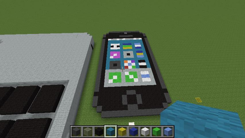 macbook pro and iphone Minecraft Map