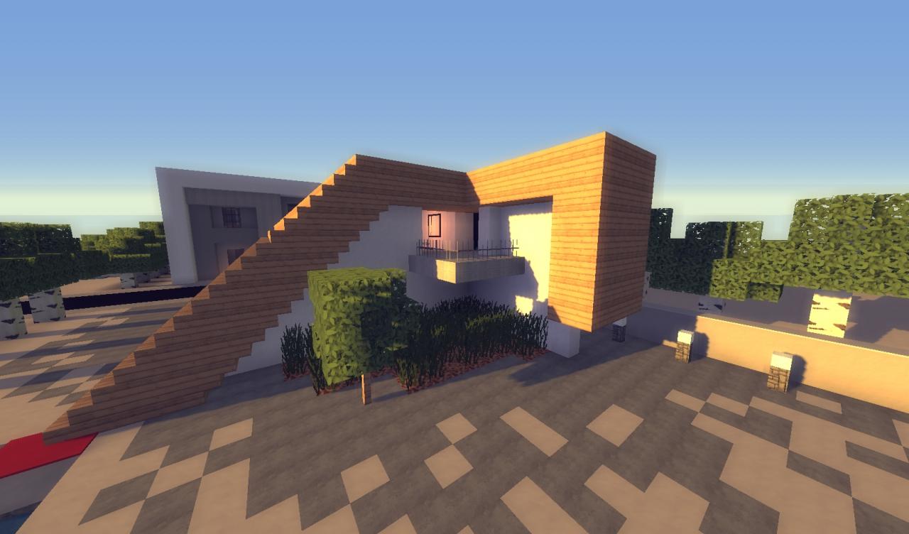 Edge -- Modern A-Frame House Minecraft Map