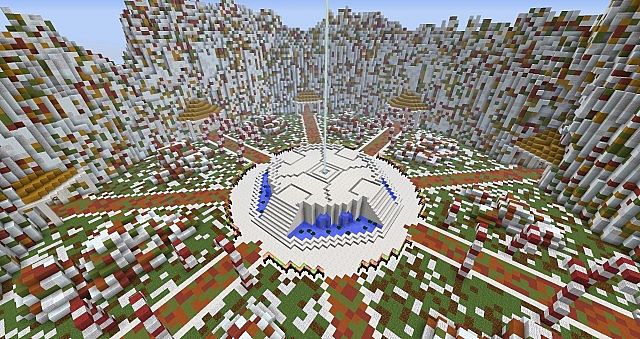 Candy Server Spawn Minecraft Map
